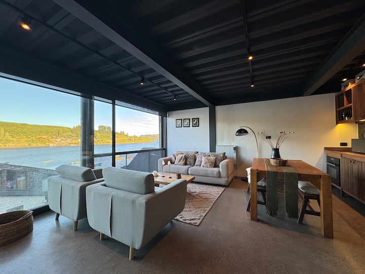 Fabuloso Departamento Con Vista Al Mar En Castro - Castro