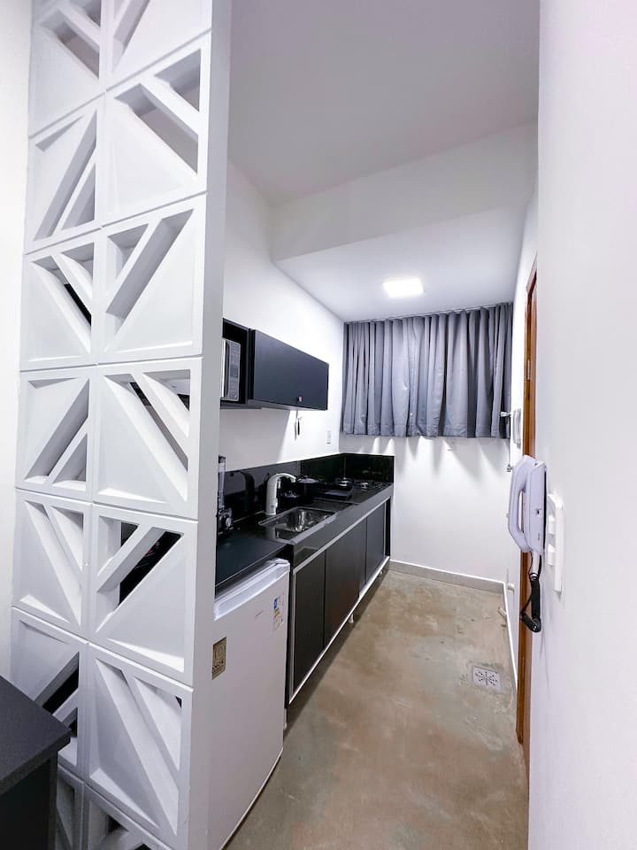 Flat Perfeito Climatizado Central - Caratinga