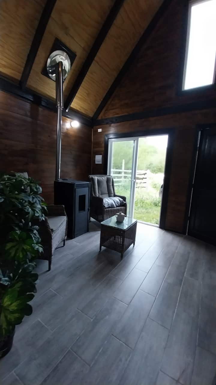 Cabaña Alpina Con Acceso A Río Y Wifi Starlink - Aysén