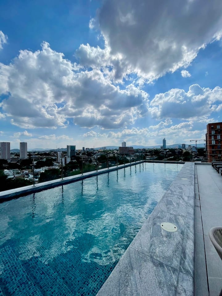 Depto. 1 Recámara + Alberca - Guadalajara