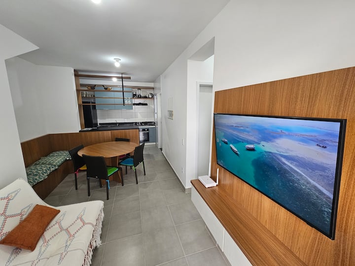 Ap Sol 2/4, Ar, 3 Min Da Praia, Garagem, Piscina - Porto Seguro