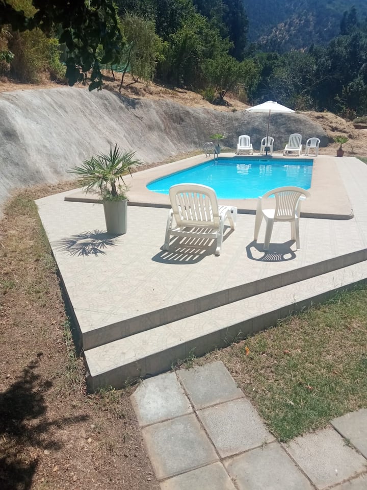 Casa Olmué Para 6 Personas Con Piscina Privada - Olmué