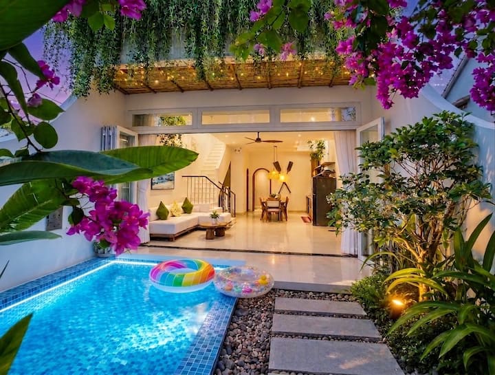 Seaside Villa /3br /2 Min Beach /Pool |Old Town - Hội An