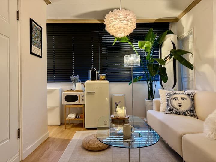 신규숙소/Lona Stay/최대7인/행리단길/주차지원/얼리체크인/레잇체크아웃/감성 인테리어 - 곡선동