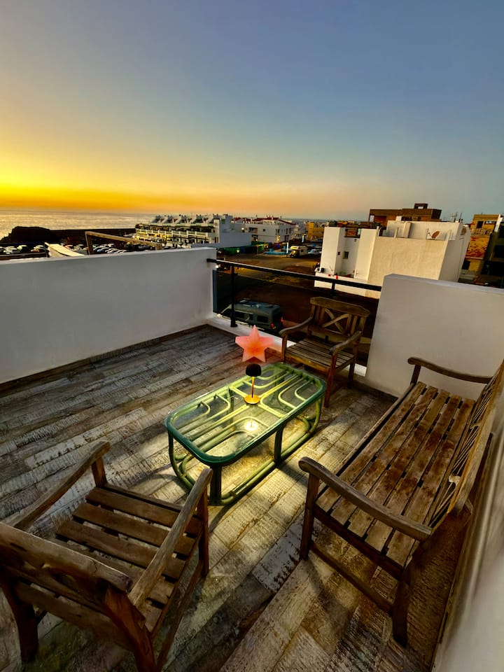 Modern Ocean View Surf & Beaches Walk In Elcotillo - El Cotillo