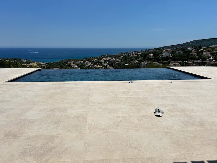 Villa 10 Pers-issambres Vue Mer & Piscine Chauffée - Les Issambres