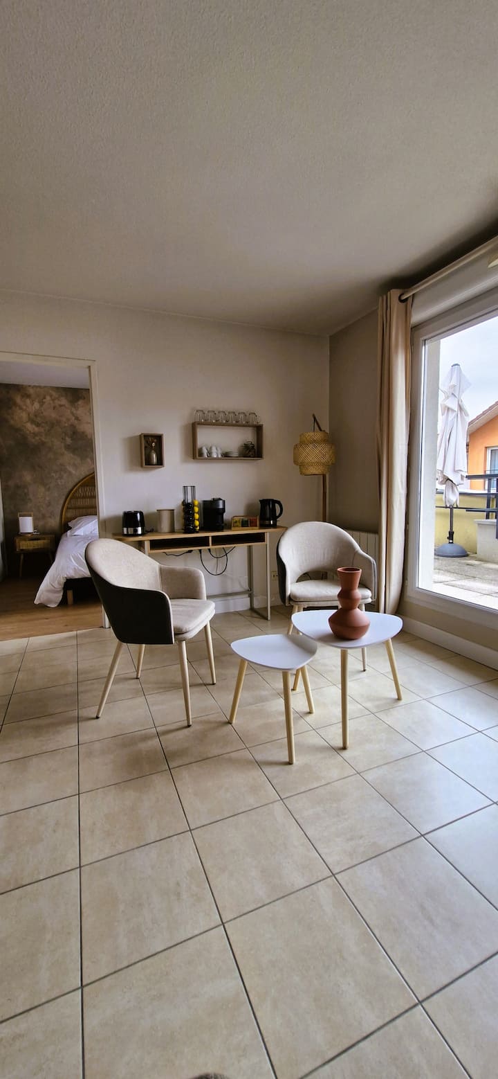 Appartement Cosy En Centre-ville - Confort