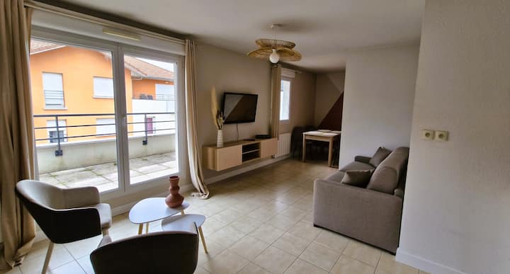 Appartement Cosy En Centre-ville - Confort
