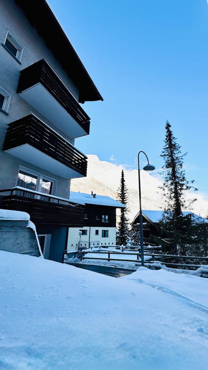 Cozy Winter Studio W/ Balcony 500m Zum Skilift - Zermatt