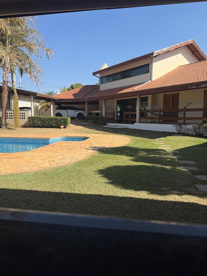 Casa Lume Piscina Natureza E Conforto - Sumaré