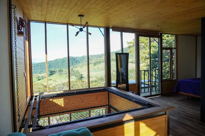 Cabaña Inca Negro | Jacuzzi | Naturaleza | Cascada - Moniquirá