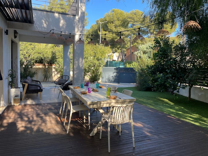 Belle Maison Contemporaine à 200 Mètres De La Mer - Saint-Cyr-sur-Mer