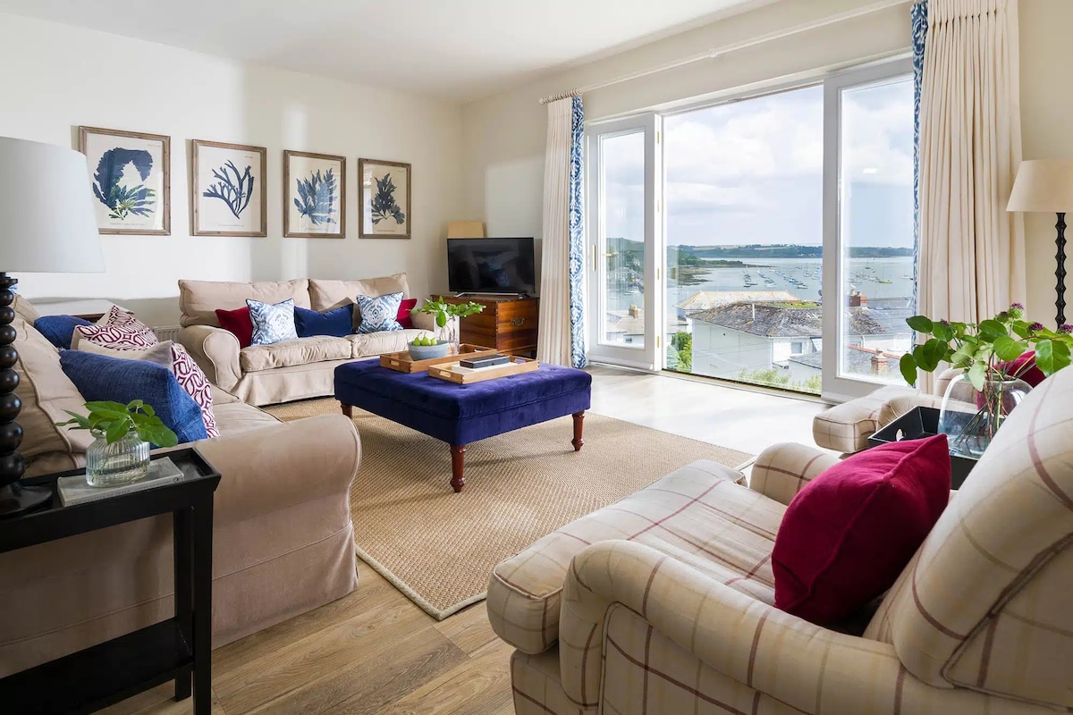 Maison individuelle luxueuse - vue sur le port de Falmouth - Maisons à ...