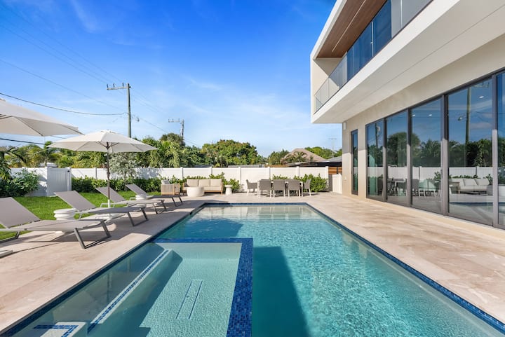 New Ultra Luxe Delray Beach, 3 Min Walk Atlantic - Boynton Beach