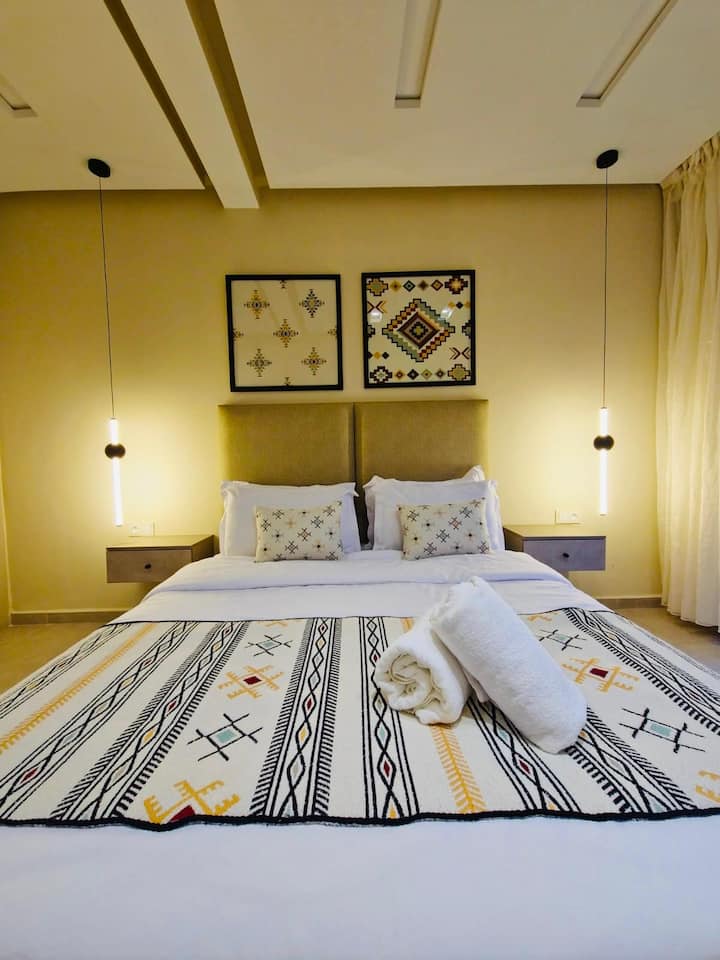 Appartement 2 Chambres / Piscine / Plage - Taghazout