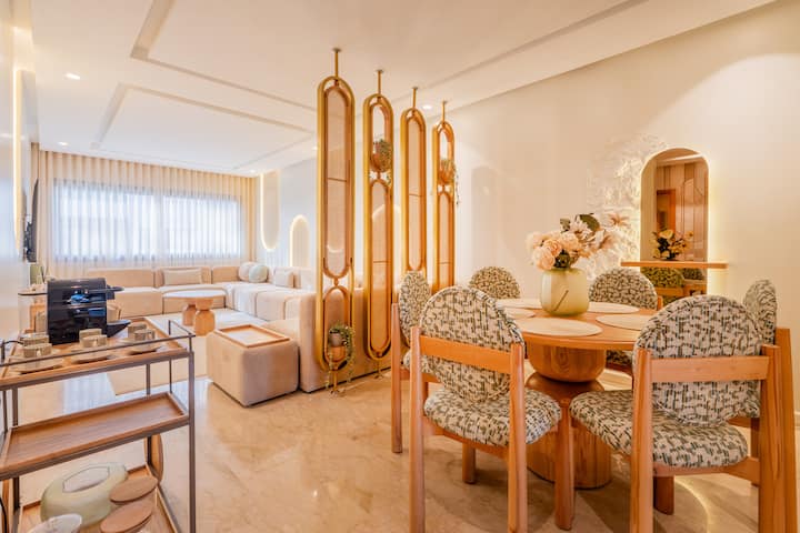 Luxart 2br/2ba Family Apt • Gated Residence •New! - Casablanca