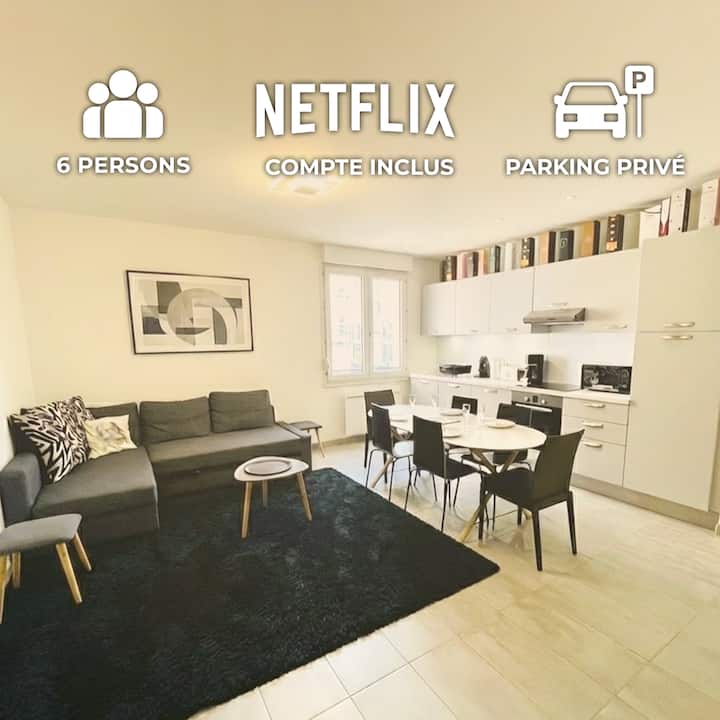 Confortable, Cosy, Spacieux, Proche Cathédrale - Tinqueux