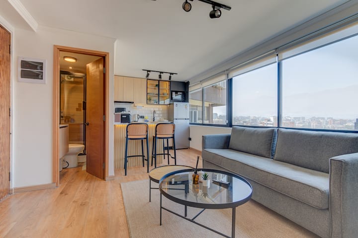 Moderno Y Cómodo, A Pasos Del Costanera Center - Providencia