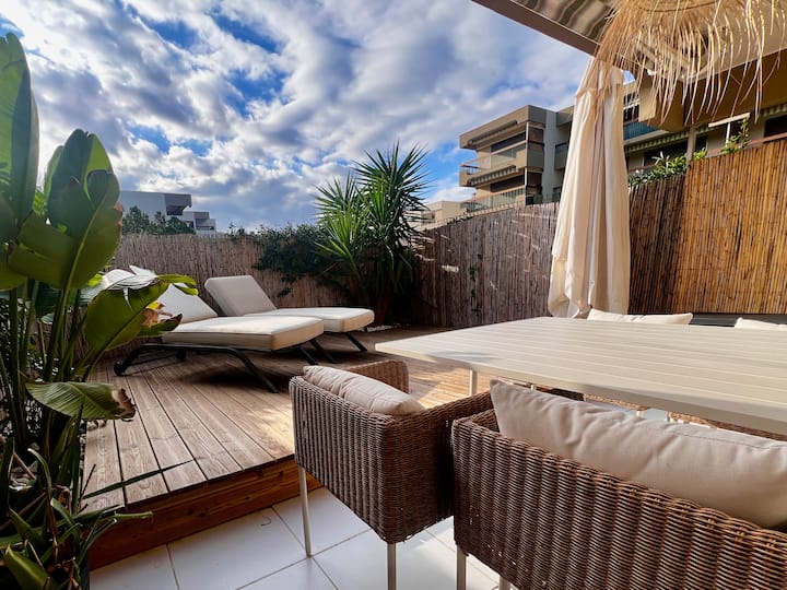 Appartement Lumineux - Terrasse De 30m2 - Expo Sud - Le Lavandou