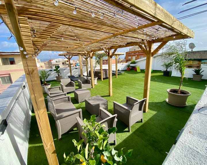 Secret Paradise & Spa Rooftop •Billard Room• - Cagliari