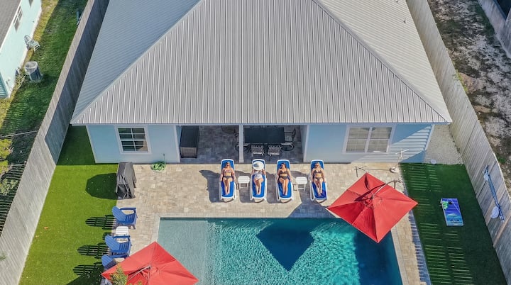 Heated Pool- Private Beach Access- Steps To Beach - Panama