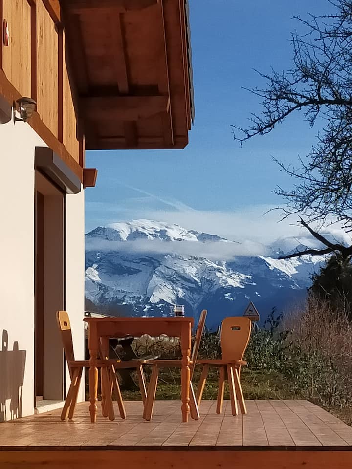 Chalet Sur Les Hauteurs De La Vallée Du Giffre - Taninges