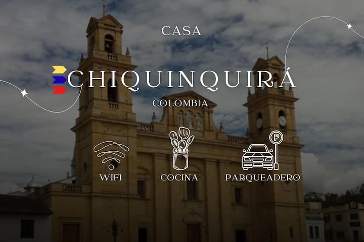 Country House+kitchen+parking+wifi+tv@chiquinquira - Chiquinquirá