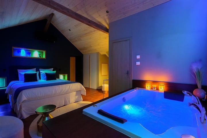 Penthouse Avec Balnéothérapie-terrasse Privée, Vue - Aix-les-Bains