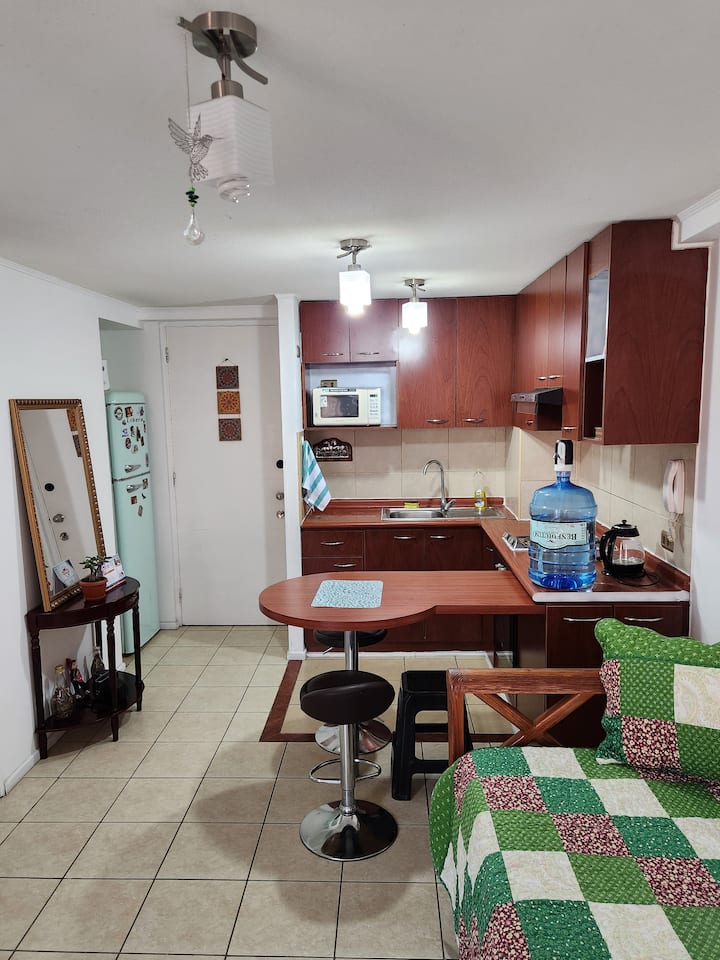 Cómodo Depto. Para 3 En Edificio Panorámico - Alto Hospicio