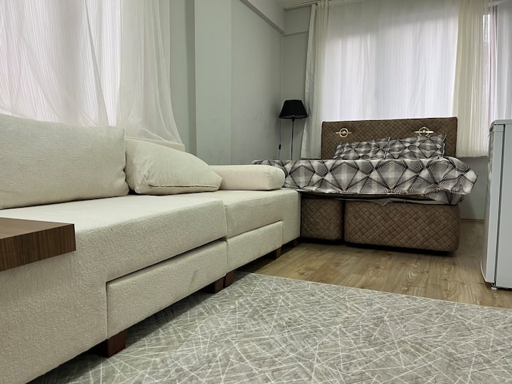 Lüks 1+0 | Minimal & Ferah | Merkeze Yakın - Konya