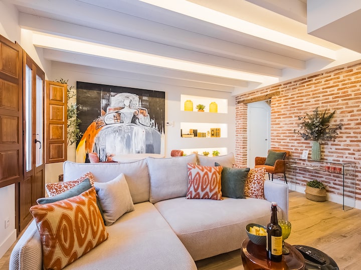 Tríplex De Autor I Jardín Privado I 2 Suites - Alcalá de Henares