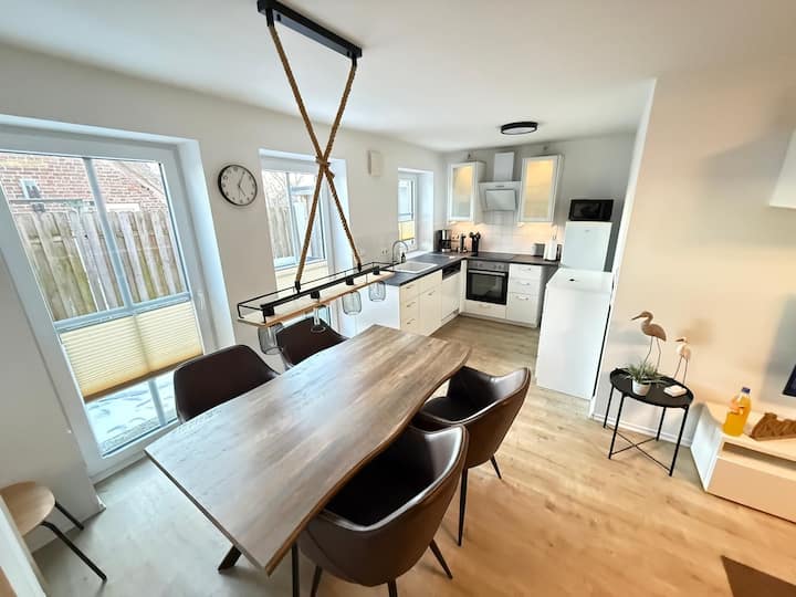 Nordsee-ruhe | 3 Sz | Eingezäunte Terrasse - Bredstedt