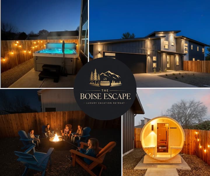 The Boise Escape | Hot Tub, Sauna & Game Room - Boise, ID