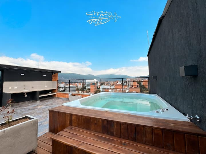 New Duplex | Rooftop Jacuzzi | Gym | Laureles - Medellín, Colombia