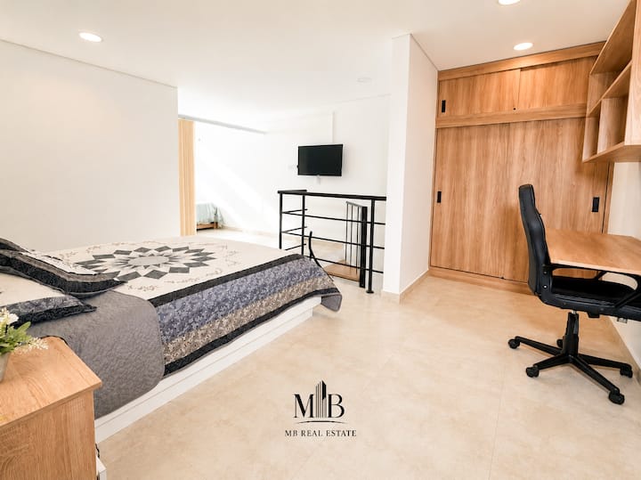 Rooftop Jacuzzi | Ac | Two Story | Gym | Laureles - Medellín