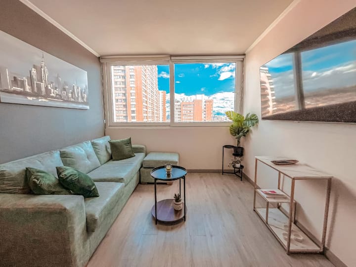 Cómodo Depto., Metro ÑUble E Irarrázaval 10 Min. - Chile