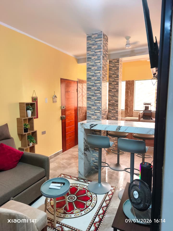 Departamento/ Aire Acondicionado/1 A 3 Huespedes - Tumbes