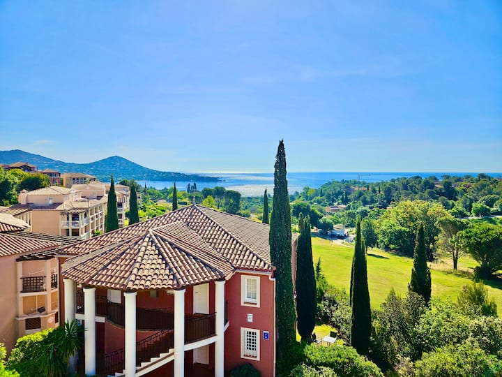 Cap Estérel Appartement Vue Mer | Terrasse & Golf - Saint-Raphaël
