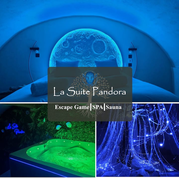 La Suite Pandora - Escape Game | Spa | Sauna - Puy-de-Dome