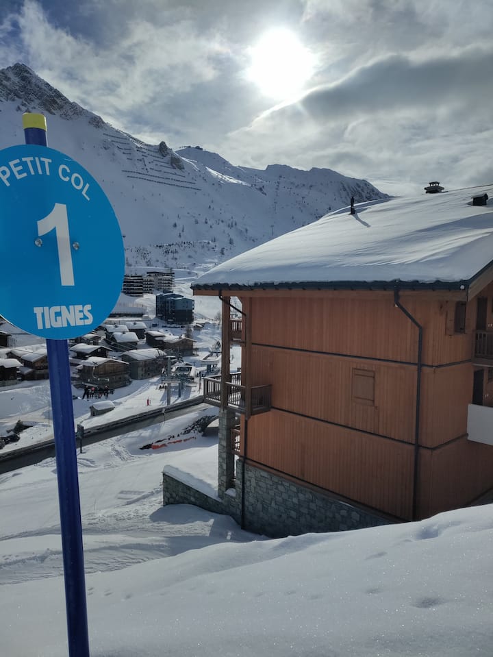 Appart 2 Chambres 47m2 Garage Ski Aux Pieds Tignes - Tignes