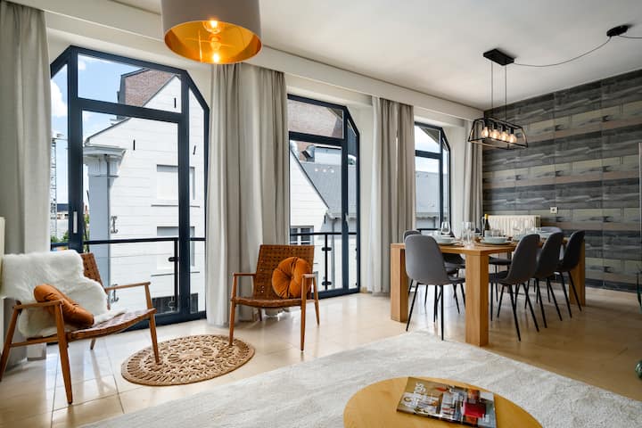 Saint Pablo Boutique Apt | 3br • Terrace • City - Hasselt