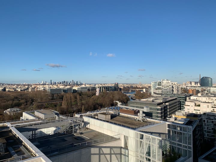 Charmant Studio – Vue Tour Eiffel - Issy-les-Moulineaux