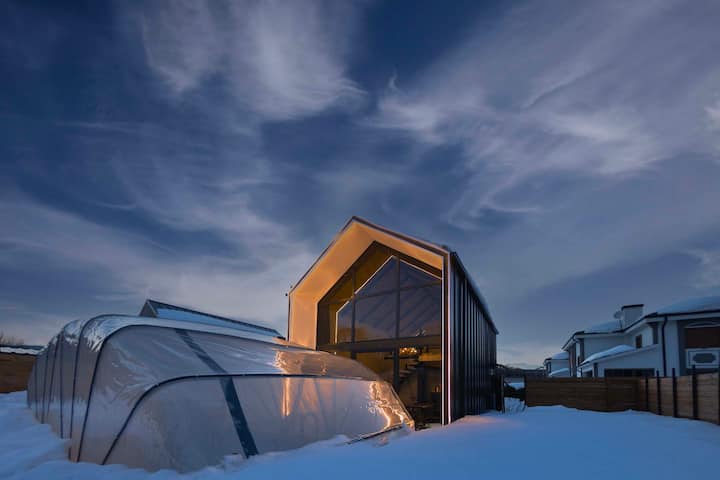 Isıtmalı Havuzlu Geniş Rubis Villa Bungalov - Abant Gölü