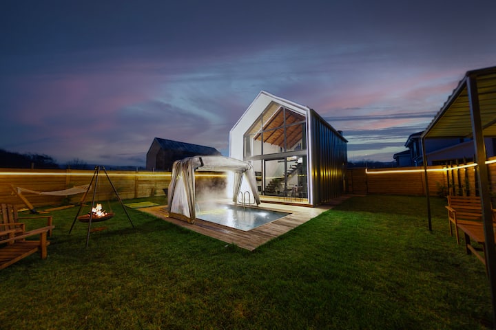 Bolu Sıcak Havuzlu Ve Jakuzili Bungalov - Abant Gölü