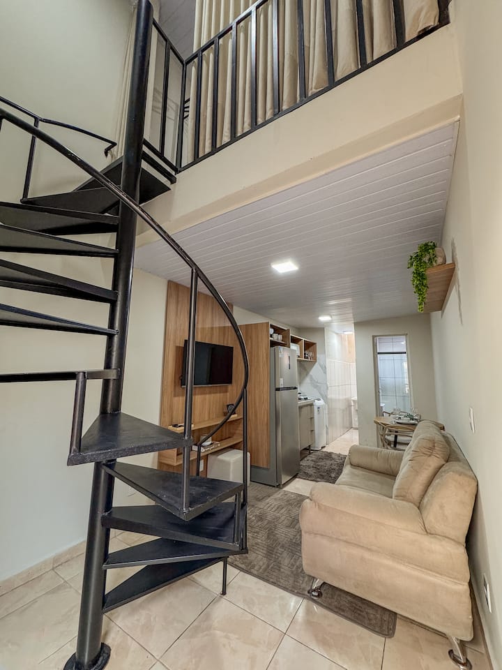 °Loft Moderno, Equipado, C/garagem- Prox Unic/ufmt - Cuiabá