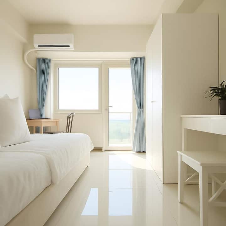 A Deluxe Suite W/ Stunning Bay View, Fast Wi-fi - Metro Manila