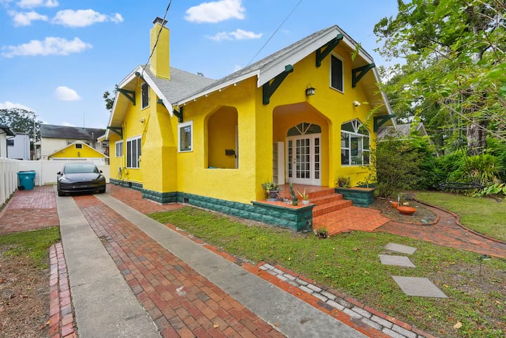 Work-friendly 4br • Downtown, Hospitals & Parks - Orlando