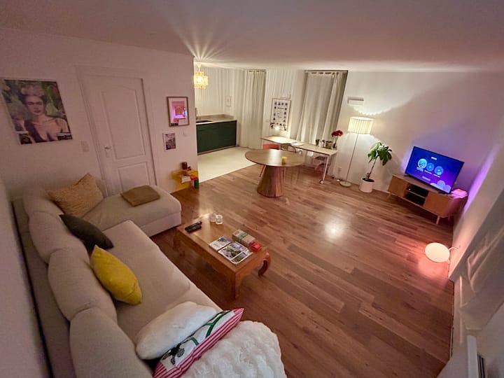 Appartement Lumineux, Vue Montagnes Et Jardin - Sallanches