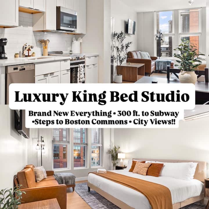 806c Downtown Boston Luxury Studio King Bed By T - Cambridge, MA