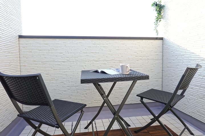 福岡空港から徒歩10分/主要エリアへのアクセス抜群/最大3名/無料wi-fi /メゾネットAp - Fukuoka, Japan